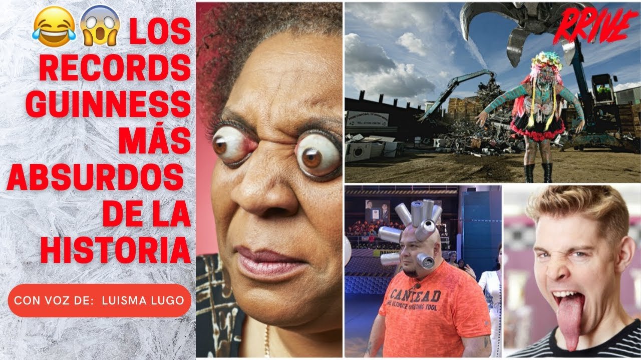 TOP 5: LOS RÉCORDS GUINNESS MÁS ABSURDOS - RRIVE